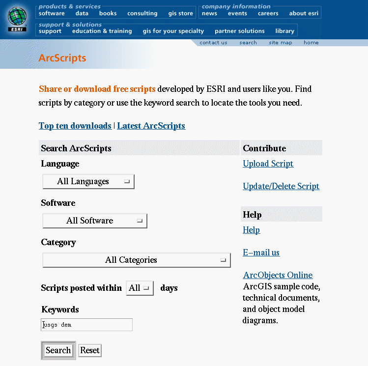 GLY 560 Method: Exporting Grids into USGS Format